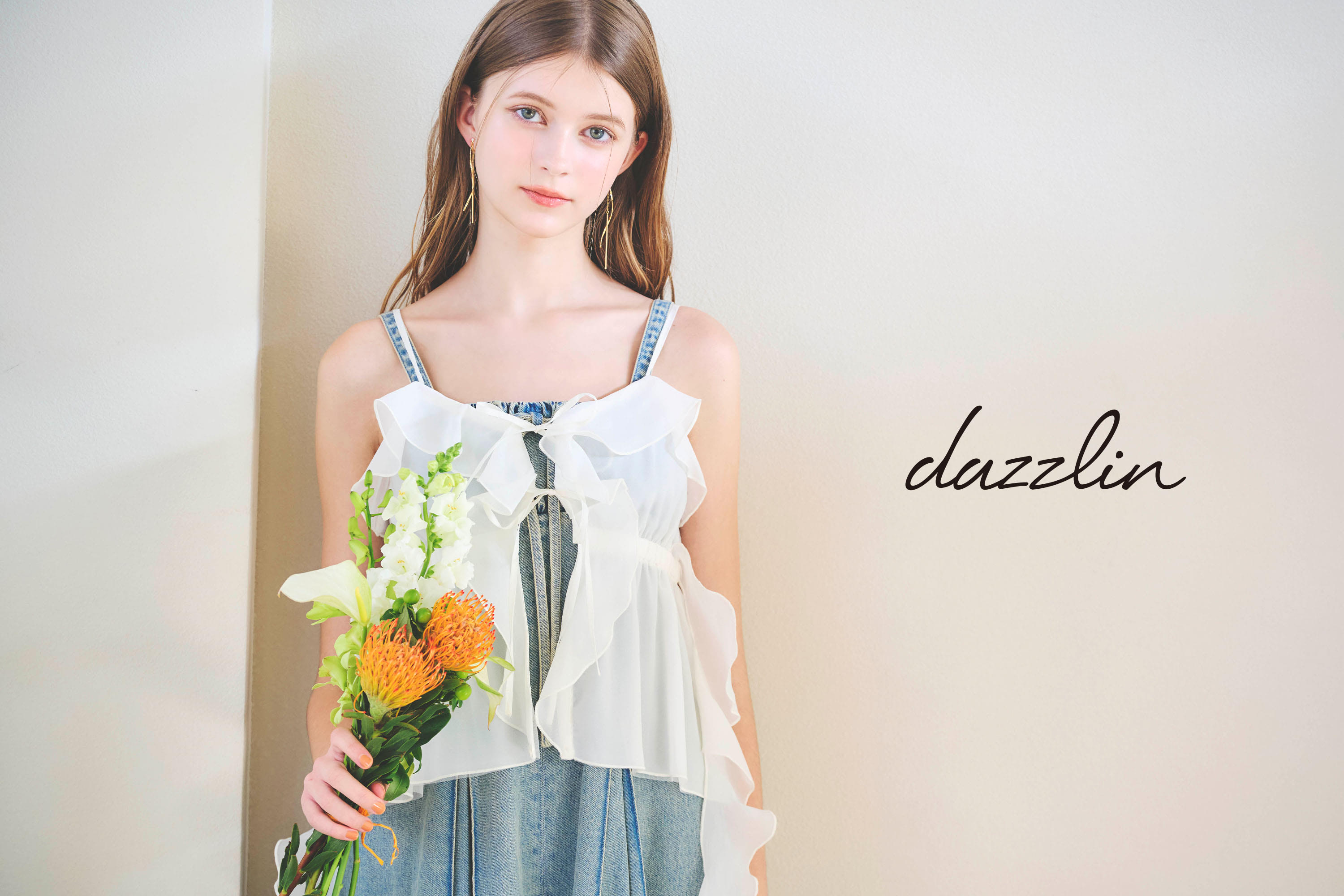 岡崎紗絵」起用】MARK STYLER、「dazzlin」新WEBマガジンを公開｜ニフティニュース